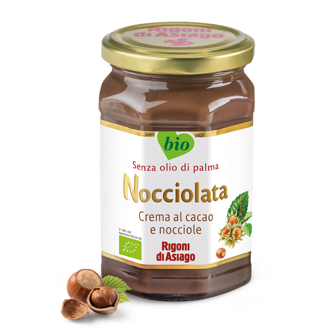 Rigoni Organic Nocciolata (Cocoa & Hazelnut Cream) 270g – Contino Foods
