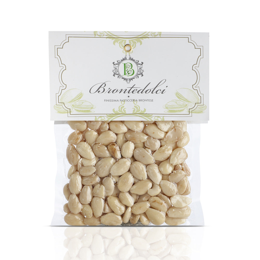 Brontedolci Mandorle (100% Sicilian Peeled Almonds) 250g – Contino Foods