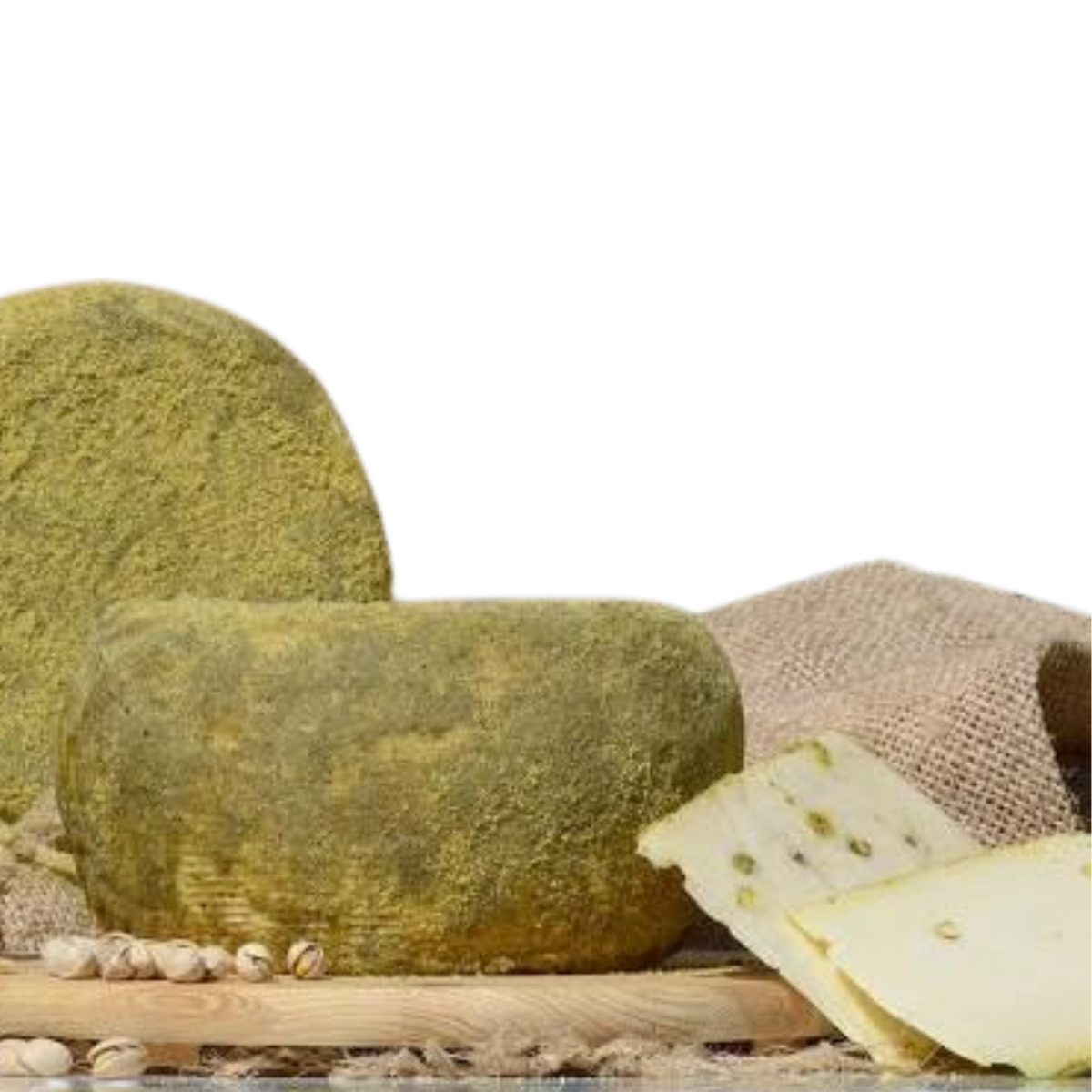 Pistacchiotto (Pistachio Pecorino Cheese) | Buy Online | Contino Foods
